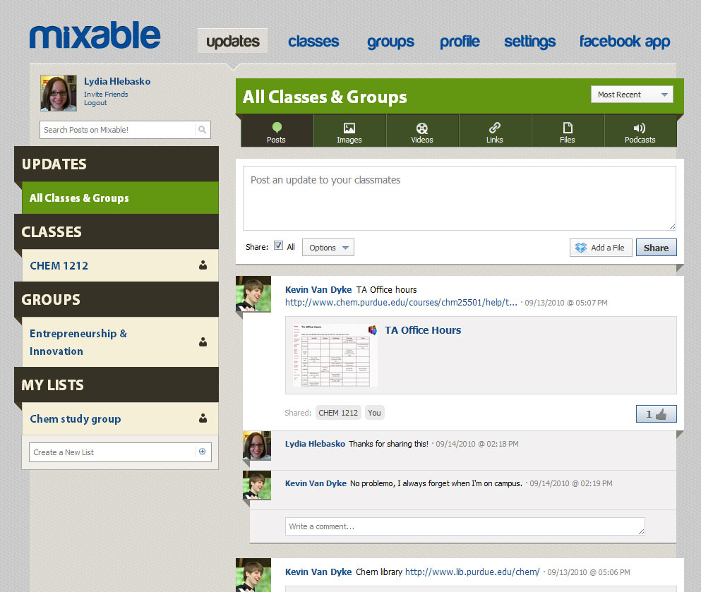 Mixable: A Mobile and Connected Learning Environment | EDUCAUSE